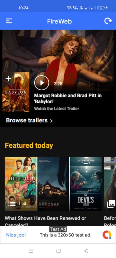 Fireweb Android Webview App With Admob Ads By G Devs Codecanyon