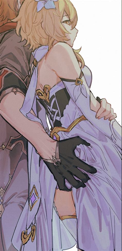 Lumine And Tartaglia Genshin Impact Drawn By Stars4993 Danbooru