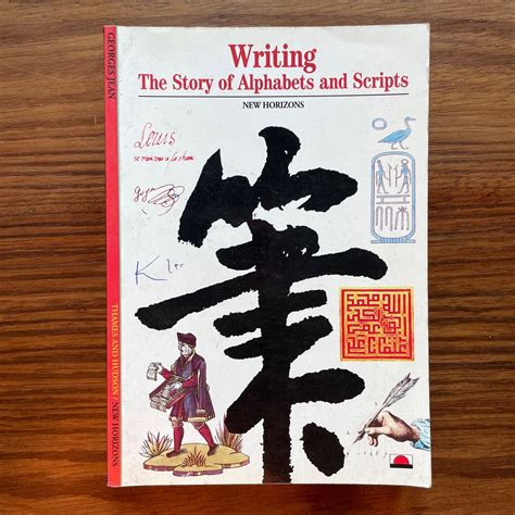 Writing The Story Of Alphabets And Scripts Hobbies And Toys Books And Magazines Storybooks On