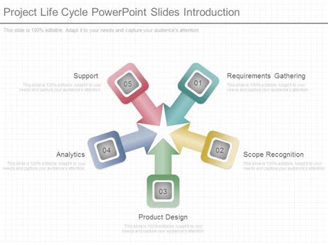 Project Life Cycle Powerpoint Slides Introduction Template Presentation Sample Of PPT