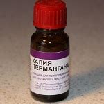 Раствор Калия перманганата - инструкция, применение
