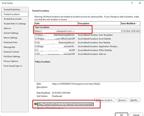 Macros From Xlsm Stored On Sharepoints Not Working Microsoft Qanda