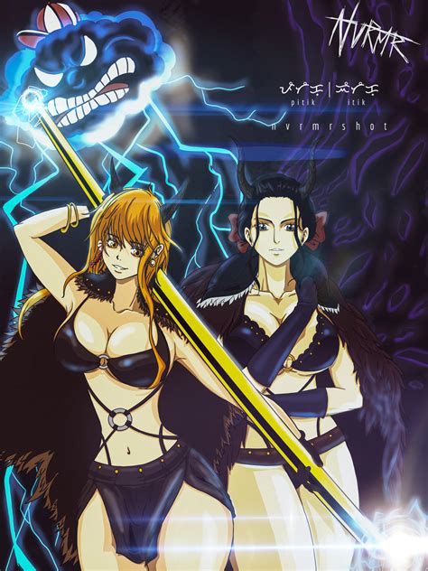 Nami X Robin By Artisitik On Deviantart
