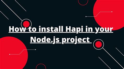 Hapi Tutorial In Hindi 3 How To Install Hapi In Your Nodejs Project
