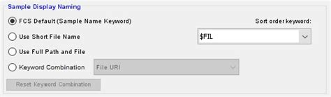 Workspace Preference Keyword Drop Down Guide Flowjo Documentation