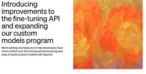 Openai Takes Model Customization To The Next Level Promptzone Leading Ai Community For