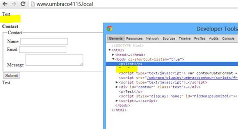 Contour Adds Whitespaces Before Razor Macro Which Mess Up Layout