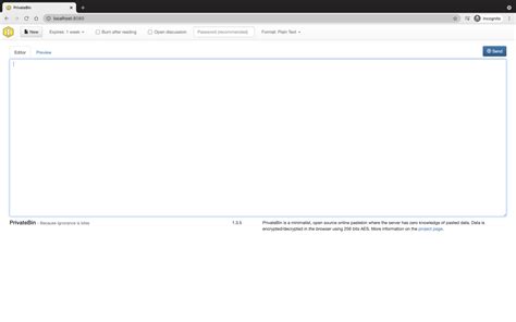privatebin opensource pastebin on docker easycode