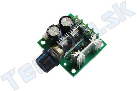 Pwm Regulátor Rýchlosti Pre Motorčeky 12v 40v 10a Techfun Sk Naj Arduino Shop