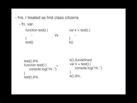 Assigning Functions To Variables YouTube