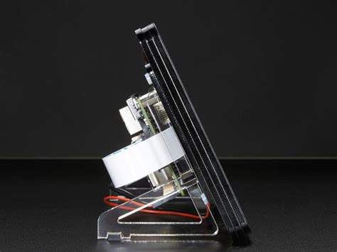 Pimoroni Raspberry Pi 7 Touchscreen Display Case Noir Elmwood Electronics