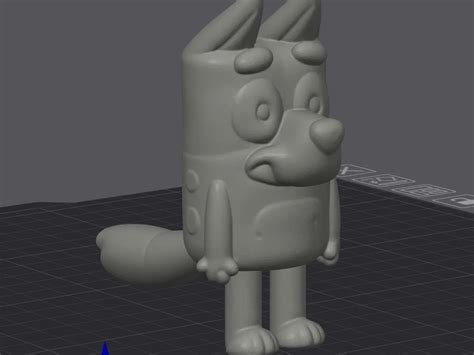 Bluey Figure One Color By Ebk Yote Makerworld Download Free 3d Models