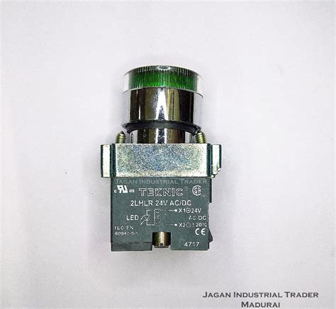 Teknic Illuminated Green Push Button For Panel Board Model No 2alrf 3l At ₹ 260 Piece In Madurai