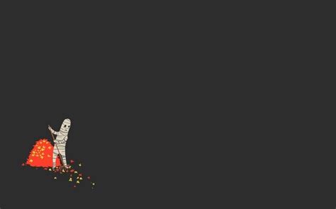 Mummy Raking Leaves For Halloween Rare Gallery Wallpaper Halloween