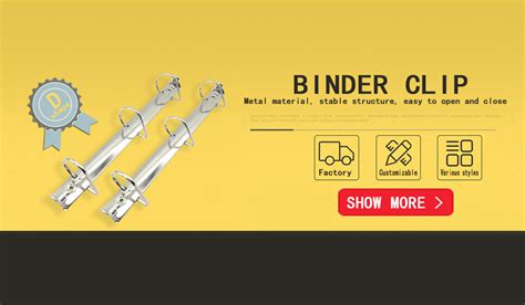 Ring Binder Clips Factory Lever Arch Clips Manufacturer From China