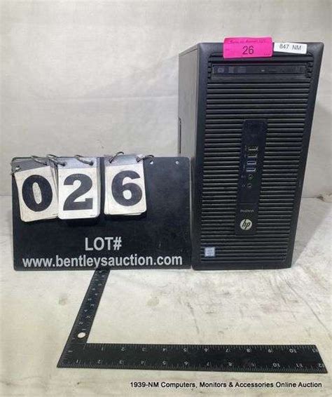 HP PRODESK 600 G2MT CORE I5 USED AS IS Bentley Associates LLC