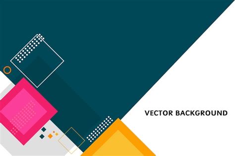 Premium Vector Abstract Dark Green Geometric Shapes Background Vector Illustration