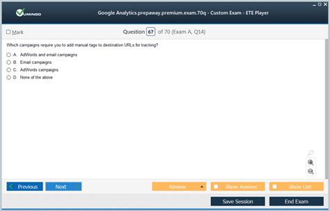 Google Analytics Certification Practice Test Questions Exam Dumps PrepAway