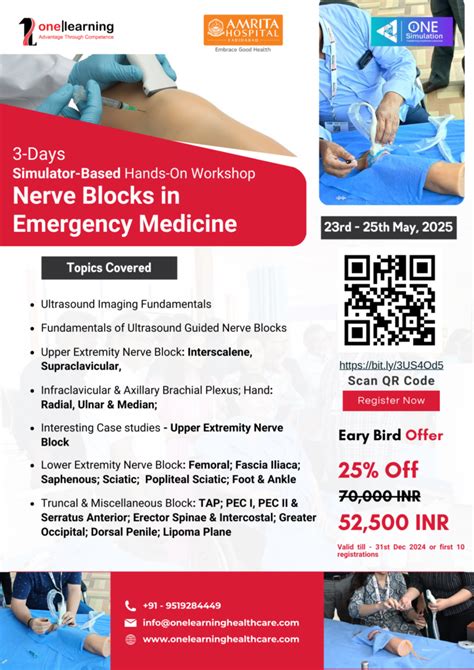 Ultrasound Guided Nerve Blocks In Emergency Medicine Onelearning Healthcare