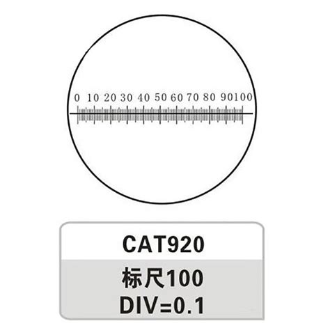 Micromètre Doculaire De Microscope De Div 0 1mm Grandado
