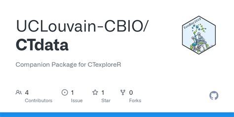 issues · uclouvain cbio ctdata · github