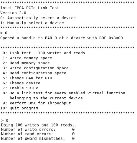Running The PIO Design Example