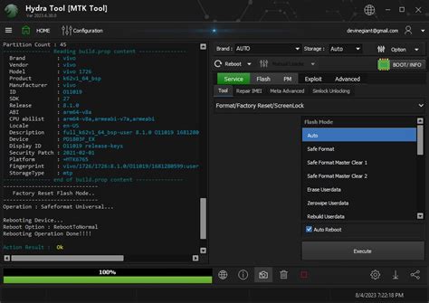 Gsm Forum Vivo Y Pd Bf Frp Remove Success With Test Point By Hydra Tool