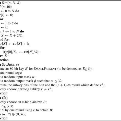 Simulation Algorithm To Empirically Determine The Distribution Of