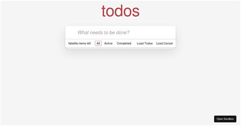 React Todomvc Redux Observable Api Cancellation Codesandbox React Todomvc Redux Observable Api Cancellation Codesandbox