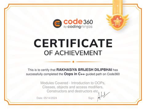 brijesh rakhasiya on linkedin codingninjas coding oops cpp