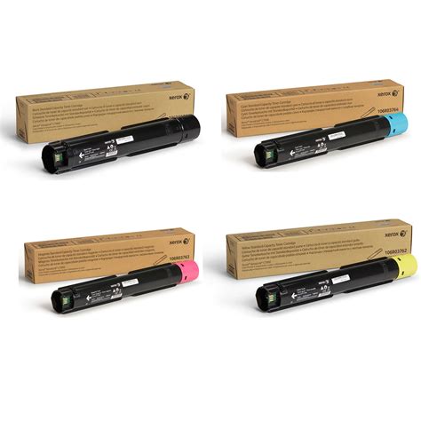 Original Xerox 106R0376 CMYK Multipack Toner Cartridges (106R03761 ...