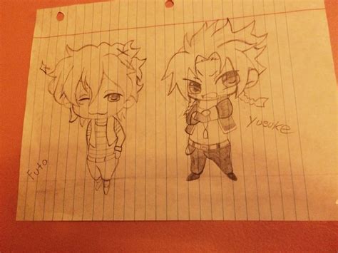 Chibi Futo And Chibi Yusuke Sketches Chibi Art