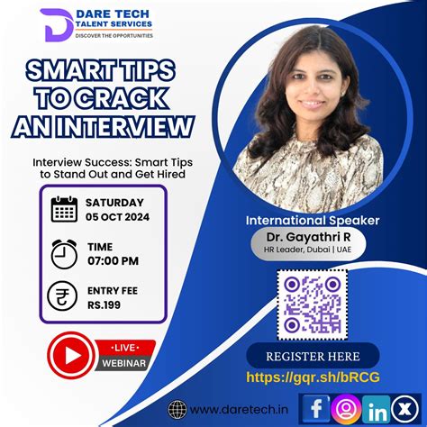 Dare Tech Talent Services On Linkedin Interviewtips Careersuccess Jobinterview