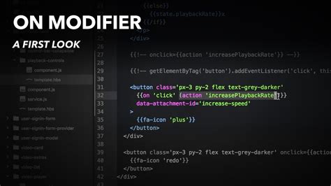 On Modifier A First Look Embermap