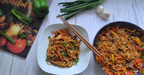 Somen Noodles Stir Fry Japanese Style Sumi´s Culinary Notes