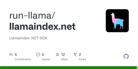 Github Run Llama Llamaindex Net Sdk