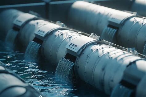 Sustainable Water Filtration Systems Premium Ai Generated Image