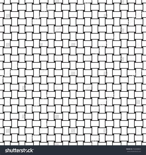 Seamless Vector Weave Pattern Stock Vector 702848803 Shutterstock
