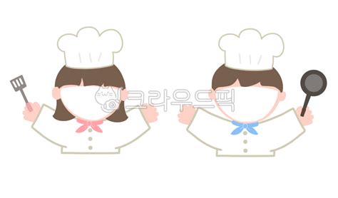요리사 요리 요리사합성 요리사일러스트 어린이요리사 사진이미지일러스트캘리그라피 냐옹친구작가