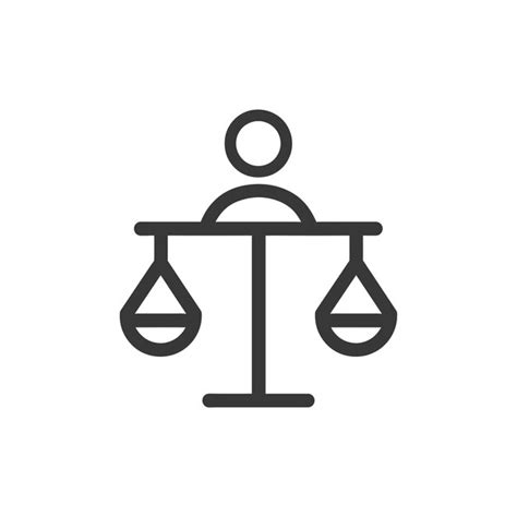 Person Standing On A Scale With Balanced Weights Premium Ai Generated Vector