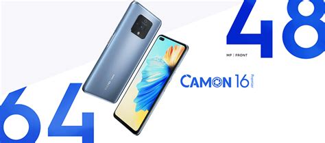 Tecno Reveals Camon 16 Premier With Helio G90t And 64mp Quad Cam