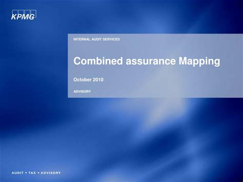 Ppt Session 2 Combined Assurance Mapping Powerpoint Presentation