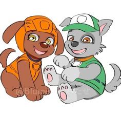 46 Rocky X Zuma Ideas In 2022 Paw Patrol Rocky Paw Patrol Cartoon