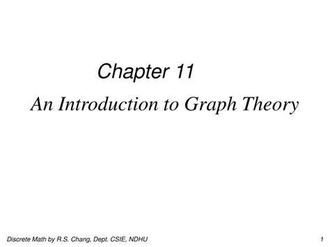 PPT An Introduction To Graph Theory PowerPoint Presentation Free Download ID
