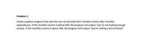 solved problem 1 create a python program that asks the user