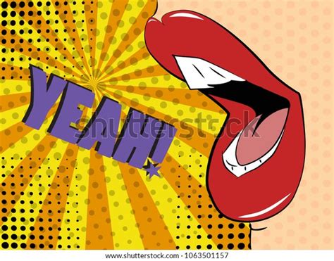 Vector Illustration Pop Art Style Sexy Stock Vector Royalty Free Shutterstock