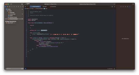 Creating A SwiftUI App To Interact With The OpenAI ChatGPT API