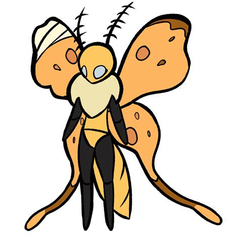 My Attempt At My Own Little Fabled Bug A Comet Moth With An Extremely