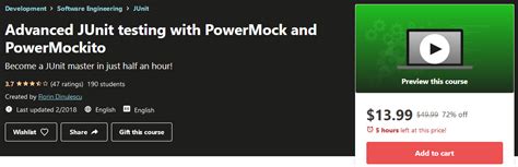 10 best junit and mockito tutorial and courses take this course