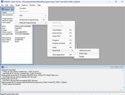 Tsdz8 Firmware Update Using J Link Jlink V9 Programming Kit